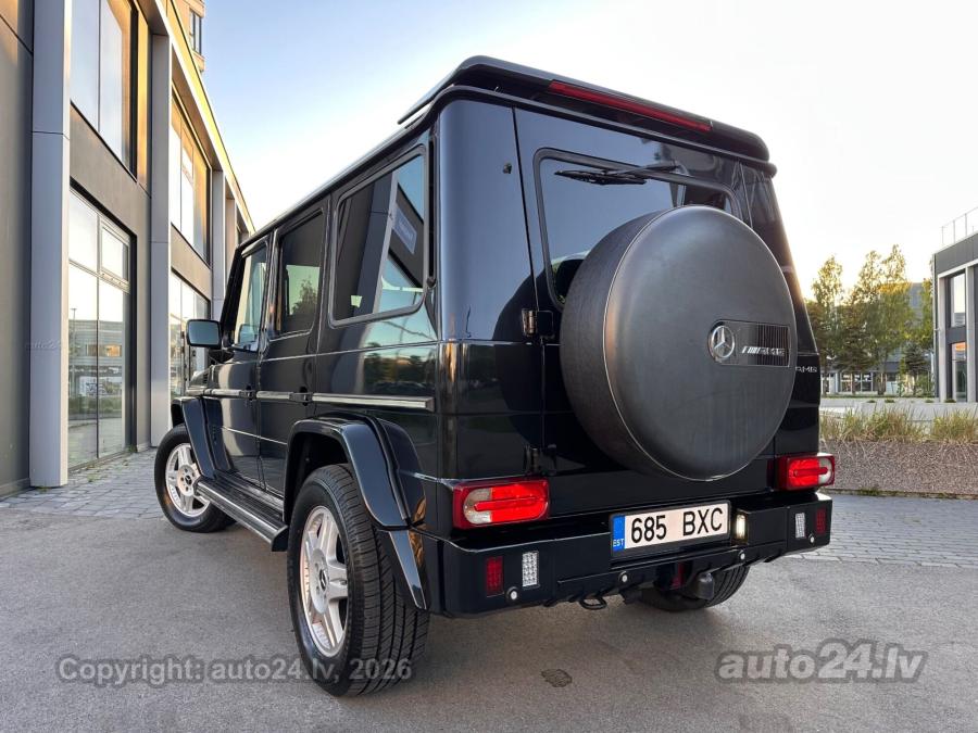 Melns Mercedes-Benz G-Class 2002 Tallina, ar dzinēja tilpumu 4.00 L un nobraukumu 249 tūkst. km par 25500 €, foto 15 vietnē AUTOMOTO.COM.LV