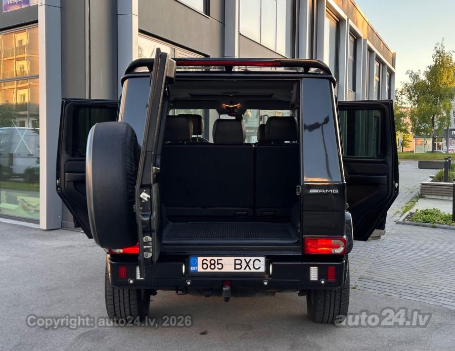 Melns Mercedes-Benz G-Class 2002 Tallina, ar dzinēja tilpumu 4.00 L un nobraukumu 249 tūkst. km par 25500 €, foto 22 vietnē AUTOMOTO.COM.LV