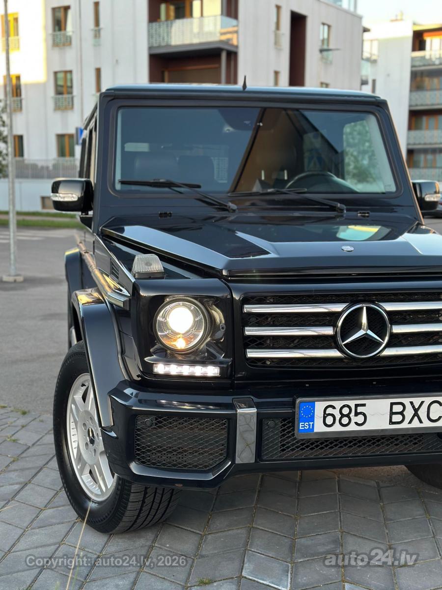 Melns Mercedes-Benz G-Class 2002 Tallina, ar dzinēja tilpumu 4.00 L un nobraukumu 249 tūkst. km par 25500 €, foto 29 vietnē AUTOMOTO.COM.LV