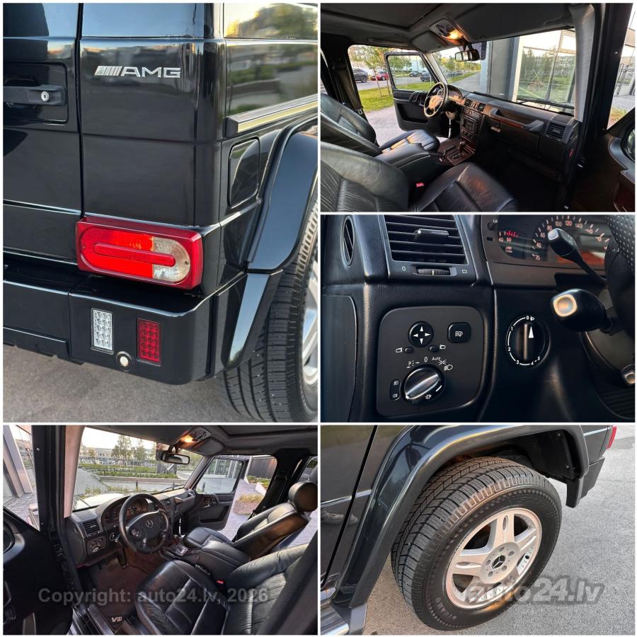 Melns Mercedes-Benz G-Class 2002 Tallina, ar dzinēja tilpumu 4.00 L un nobraukumu 249 tūkst. km par 25500 €, foto 31 vietnē AUTOMOTO.COM.LV