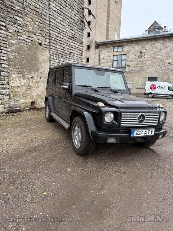 Melns Mercedes-Benz G-Class 2004 Tallina, ar dzinēja tilpumu 5.40 L un nobraukumu 34 tūkst. km par 23000 €, foto 2 vietnē AUTOMOTO.COM.LV