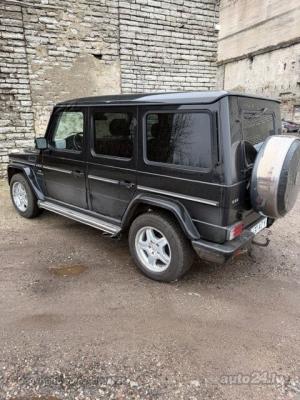 Black Mercedes-Benz G-Class 2004 in Tallinn, with an engine capacity of 5.40 L and mileage of 34 thousand km for 23000 €, photo 3 on AUTOMOTO.COM.LV