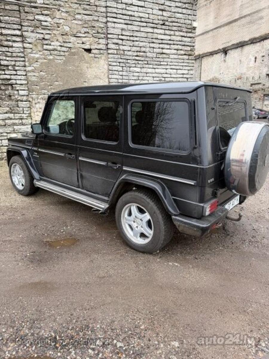 Black Mercedes-Benz G-Class 2004 in Tallinn, with an engine capacity of 5.40 L and mileage of 34 thousand km for 23000 €, photo 3 on AUTOMOTO.COM.LV