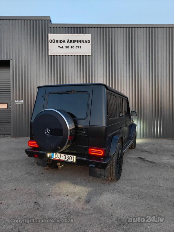 Melns Mercedes-Benz G-Class 2004 Tallina, ar dzinēja tilpumu 4.00 L un nobraukumu 0 tūkst. km par 39500 €, foto 4 vietnē AUTOMOTO.COM.LV