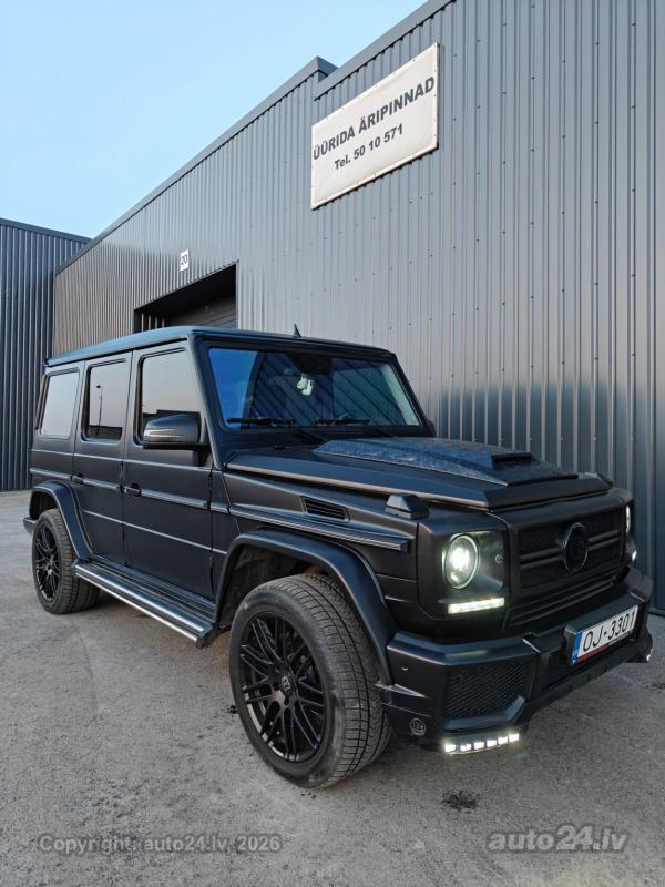Melns Mercedes-Benz G-Class 2004 Tallina, ar dzinēja tilpumu 4.00 L un nobraukumu 0 tūkst. km par 39500 €, foto 6 vietnē AUTOMOTO.COM.LV