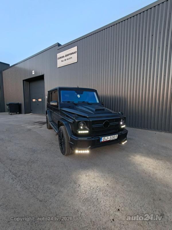 Melns Mercedes-Benz G-Class 2004 Tallina, ar dzinēja tilpumu 4.00 L un nobraukumu 0 tūkst. km par 39500 €, foto 8 vietnē AUTOMOTO.COM.LV