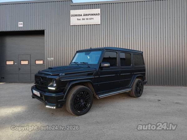 Melns Mercedes-Benz G-Class 2004 Tallina, ar dzinēja tilpumu 4.00 L un nobraukumu 0 tūkst. km par 39500 €, foto 9 vietnē AUTOMOTO.COM.LV