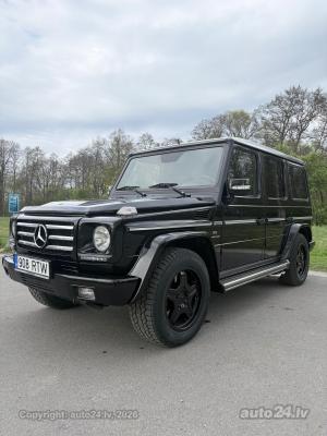 Black Mercedes-Benz G-Class 2004 in Tallinn, with an engine capacity of 5.40 L and mileage of 202 thousand km for 39900 €, photo  on AUTOMOTO.COM.LV