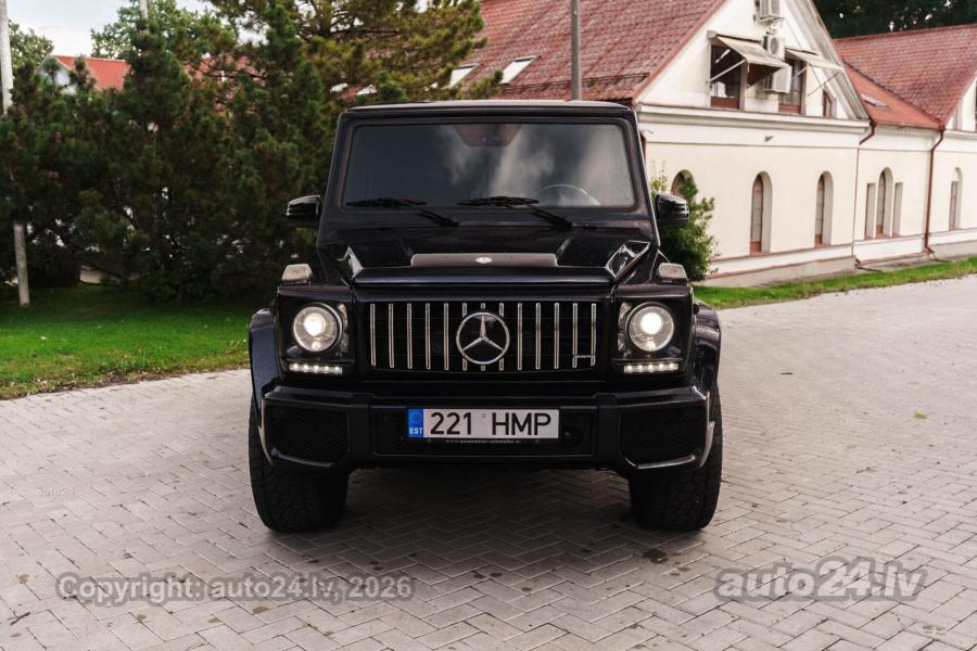 Melns Mercedes-Benz G-Class 2004 Tartu, ar dzinēja tilpumu 5.00 L un nobraukumu 214 tūkst. km par 28000 €, foto 3 vietnē AUTOMOTO.COM.LV