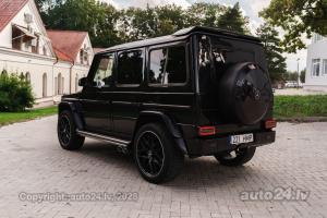 Melns Mercedes-Benz G-Class 2004 Tartu, ar dzinēja tilpumu 5.00 L un nobraukumu 214 tūkst. km par 28000 €, foto 5 vietnē AUTOMOTO.COM.LV
