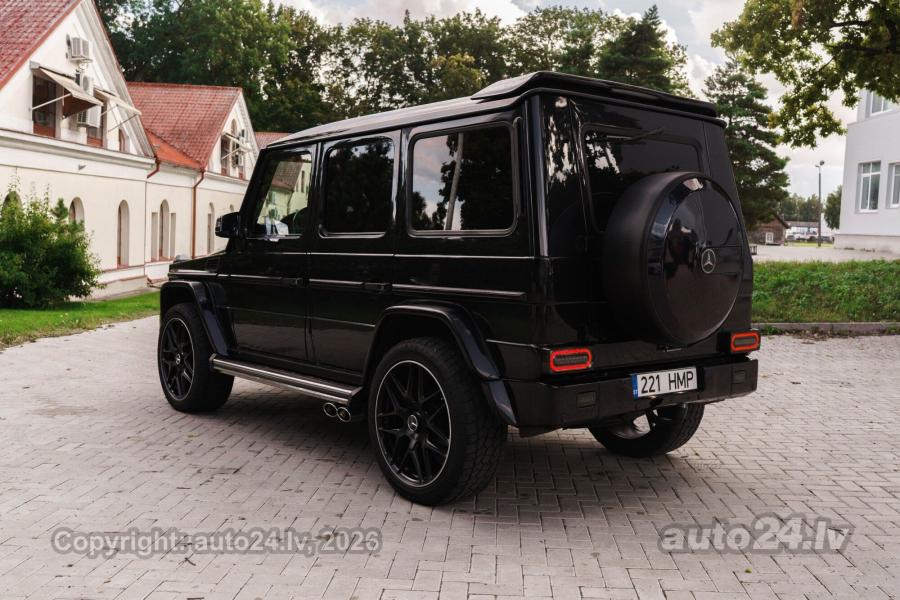 Melns Mercedes-Benz G-Class 2004 Tartu, ar dzinēja tilpumu 5.00 L un nobraukumu 214 tūkst. km par 28000 €, foto 5 vietnē AUTOMOTO.COM.LV