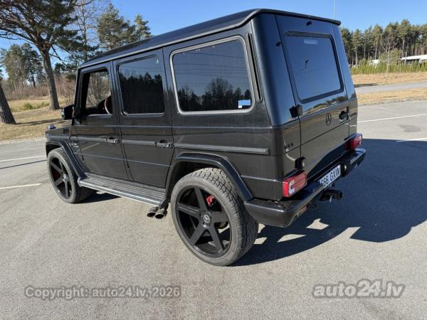 Black Mercedes-Benz G-Class 2005 in Tallinn, with an engine capacity of 5.00 L and mileage of 150 thousand km for 39500 €, photo 5 on AUTOMOTO.COM.LV