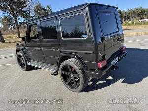 Black Mercedes-Benz G-Class 2005 in Tallinn, with an engine capacity of 5.00 L and mileage of 150 thousand km for 39500 €, photo 5 on AUTOMOTO.COM.LV