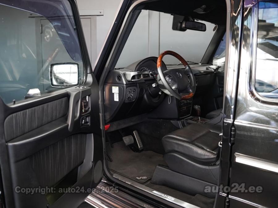 Melns Mercedes-Benz G-Class 2007 Tallina, ar dzinēja tilpumu 5.40 L un nobraukumu 119 tūkst. km par 49900 €, foto 5 vietnē AUTOMOTO.COM.LV