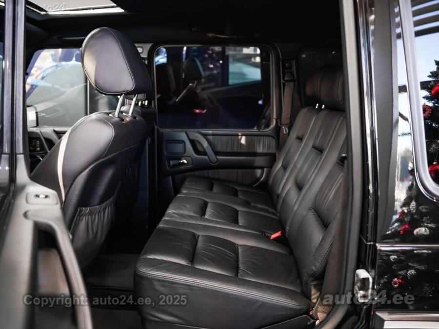 Melns Mercedes-Benz G-Class 2007 Tallina, ar dzinēja tilpumu 5.40 L un nobraukumu 119 tūkst. km par 49900 €, foto 8 vietnē AUTOMOTO.COM.LV