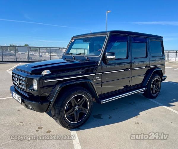 Melns Mercedes-Benz G-Class 2007 Tallina, ar dzinēja tilpumu 5.43 L un nobraukumu 121 tūkst. km par 45000 €, foto 2 vietnē AUTOMOTO.COM.LV