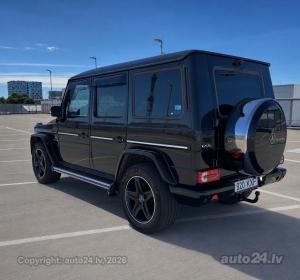 Black Mercedes-Benz G-Class 2007 in Tallinn, with an engine capacity of 5.43 L and mileage of 121 thousand km for 45000 €, photo 5 on AUTOMOTO.COM.LV