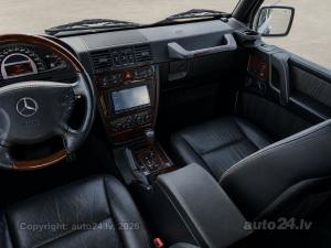 Black Mercedes-Benz G-Class 2007 in Tallinn, with an engine capacity of 5.43 L and mileage of 121 thousand km for 45000 €, photo 6 on AUTOMOTO.COM.LV