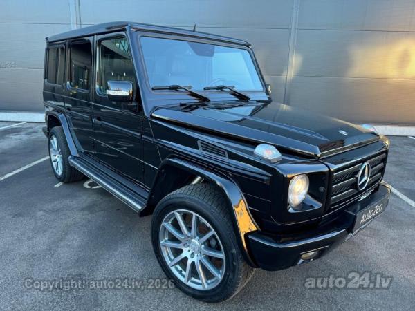 Black Mercedes-Benz G-Class 2012 in Tallinn, with an engine capacity of 3.00 L and mileage of 244 thousand km for 39995 €, photo 3 on AUTOMOTO.COM.LV