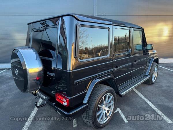 Black Mercedes-Benz G-Class 2012 in Tallinn, with an engine capacity of 3.00 L and mileage of 244 thousand km for 39995 €, photo 4 on AUTOMOTO.COM.LV