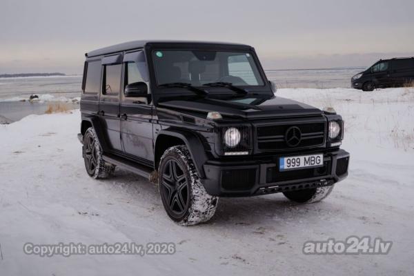 Melns Mercedes-Benz G-Class 2013 Saue, ar dzinēja tilpumu 5.50 L un nobraukumu 76 tūkst. km par 72999 €, foto 2 vietnē AUTOMOTO.COM.LV