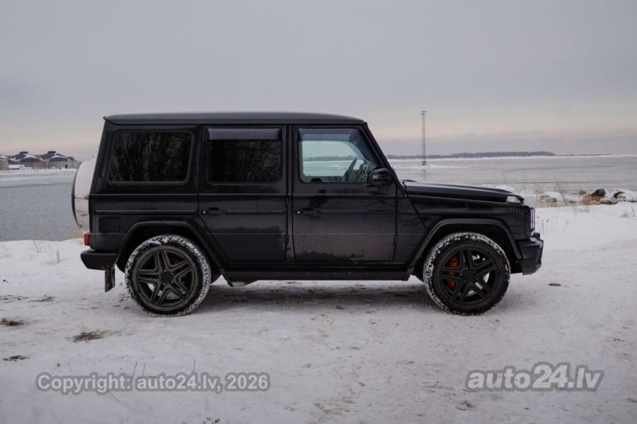 Melns Mercedes-Benz G-Class 2013 Saue, ar dzinēja tilpumu 5.50 L un nobraukumu 76 tūkst. km par 72999 €, foto 7 vietnē AUTOMOTO.COM.LV