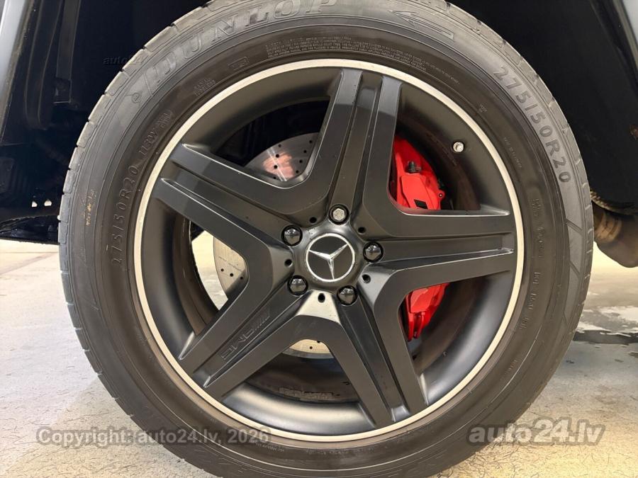 Melns Mercedes-Benz G-Class 2014 Tallina, ar dzinēja tilpumu 5.50 L un nobraukumu 78 tūkst. km par 64900 €, foto 14 vietnē AUTOMOTO.COM.LV