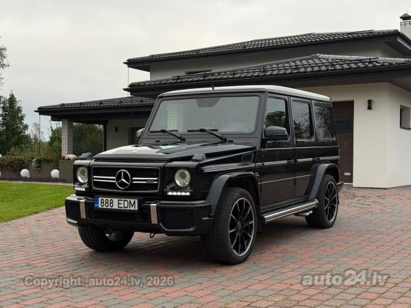 Melns Mercedes-Benz G-Class 2015 Tallina, ar dzinēja tilpumu 5.50 L un nobraukumu 160 tūkst. km par 59000 €, foto 1 vietnē AUTOMOTO.COM.LV