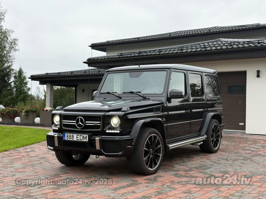 Melns Mercedes-Benz G-Class 2015 Tallina, ar dzinēja tilpumu 5.50 L un nobraukumu 160 tūkst. km par 59000 €, foto 3 vietnē AUTOMOTO.COM.LV