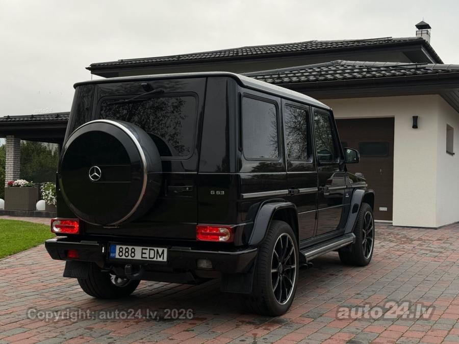 Melns Mercedes-Benz G-Class 2015 Tallina, ar dzinēja tilpumu 5.50 L un nobraukumu 160 tūkst. km par 59000 €, foto 7 vietnē AUTOMOTO.COM.LV