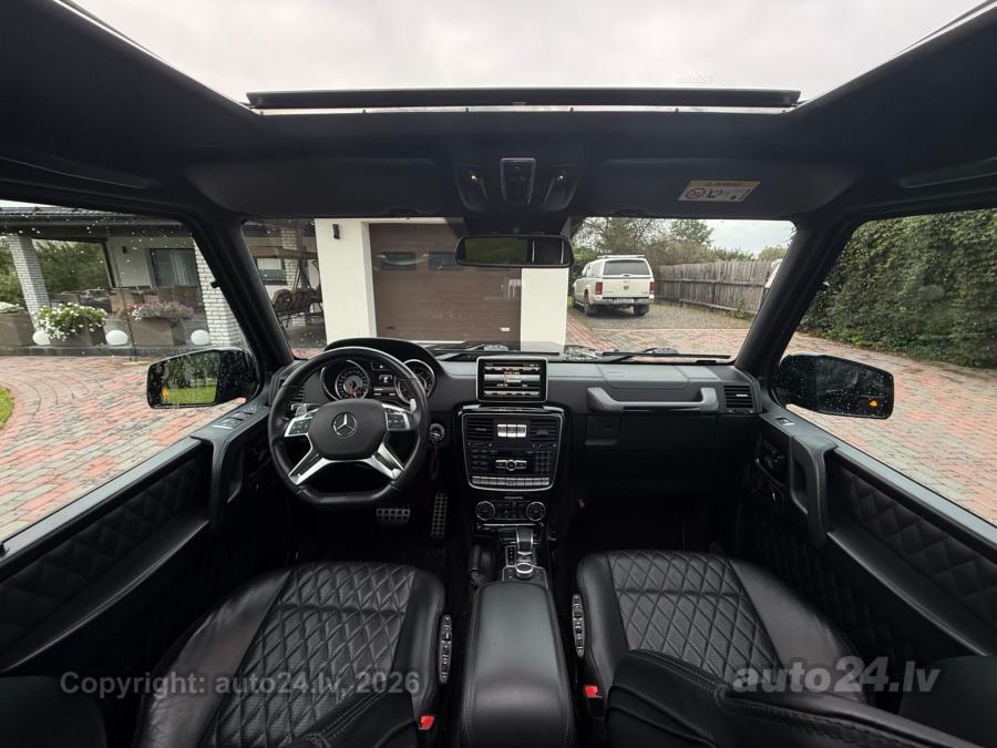 Melns Mercedes-Benz G-Class 2015 Tallina, ar dzinēja tilpumu 5.50 L un nobraukumu 160 tūkst. km par 59000 €, foto 10 vietnē AUTOMOTO.COM.LV