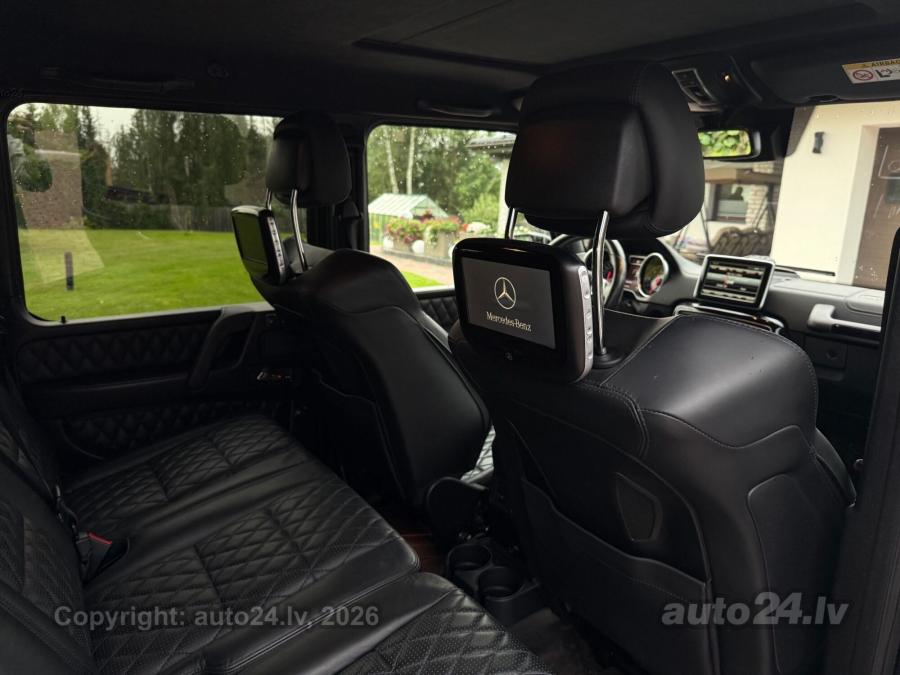Melns Mercedes-Benz G-Class 2015 Tallina, ar dzinēja tilpumu 5.50 L un nobraukumu 160 tūkst. km par 59000 €, foto 11 vietnē AUTOMOTO.COM.LV