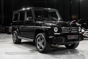 Black Mercedes-Benz G-Class 2015 in Riga, with an engine capacity of 3.00 L and mileage of 138 thousand km for 62500 €, photo 4 on AUTOMOTO.COM.LV
