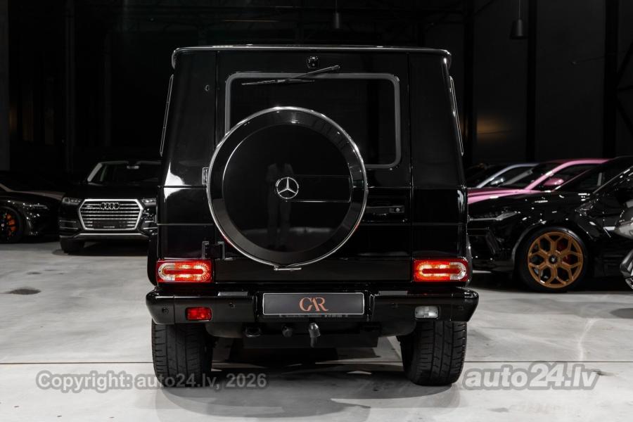Black Mercedes-Benz G-Class 2015 in Riga, with an engine capacity of 3.00 L and mileage of 138 thousand km for 62500 €, photo 6 on AUTOMOTO.COM.LV
