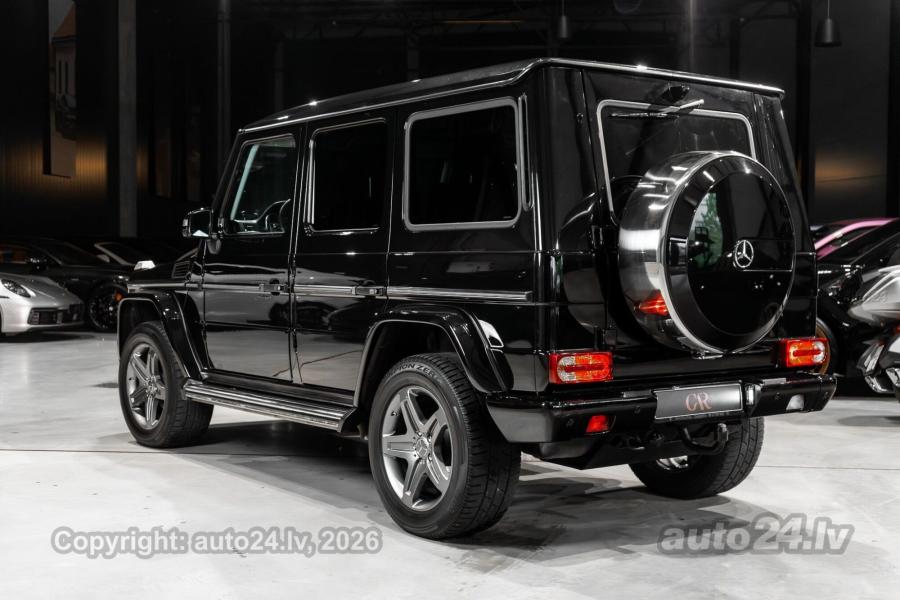 Black Mercedes-Benz G-Class 2015 in Riga, with an engine capacity of 3.00 L and mileage of 138 thousand km for 62500 €, photo 7 on AUTOMOTO.COM.LV