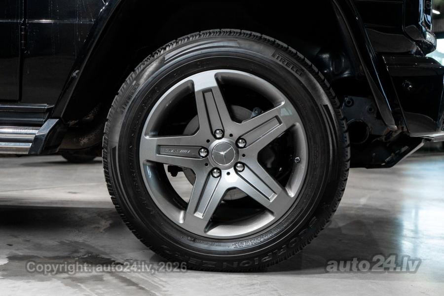 Black Mercedes-Benz G-Class 2015 in Riga, with an engine capacity of 3.00 L and mileage of 138 thousand km for 62500 €, photo 8 on AUTOMOTO.COM.LV