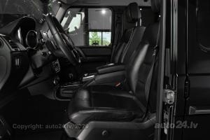 Black Mercedes-Benz G-Class 2015 in Riga, with an engine capacity of 3.00 L and mileage of 138 thousand km for 62500 €, photo 10 on AUTOMOTO.COM.LV
