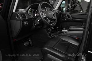 Black Mercedes-Benz G-Class 2015 in Riga, with an engine capacity of 3.00 L and mileage of 138 thousand km for 62500 €, photo 11 on AUTOMOTO.COM.LV