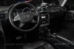 Black Mercedes-Benz G-Class 2015 in Riga, with an engine capacity of 3.00 L and mileage of 138 thousand km for 62500 €, photo 12 on AUTOMOTO.COM.LV