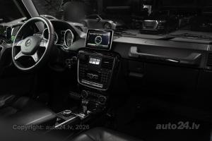 Black Mercedes-Benz G-Class 2015 in Riga, with an engine capacity of 3.00 L and mileage of 138 thousand km for 62500 €, photo 14 on AUTOMOTO.COM.LV