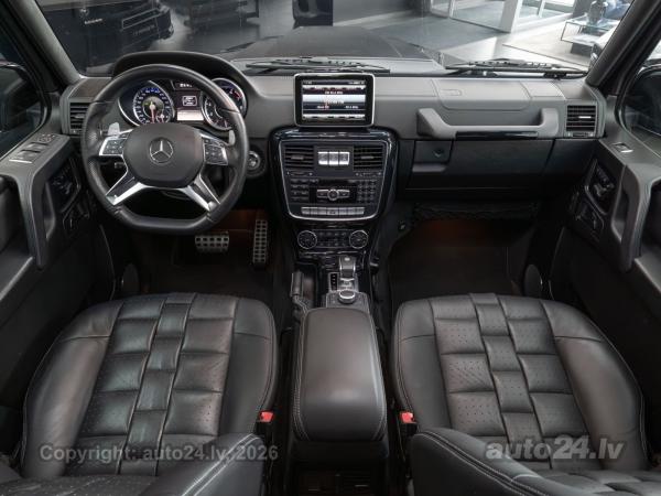 Melns Mercedes-Benz G-Class 2015 Tallina, ar dzinēja tilpumu 5.50 L un nobraukumu 25 tūkst. km par 95900 €, foto 5 vietnē AUTOMOTO.COM.LV