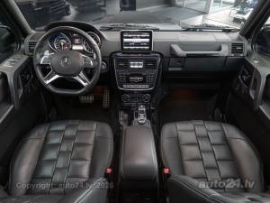 Melns Mercedes-Benz G-Class 2015 Tallina, ar dzinēja tilpumu 5.50 L un nobraukumu 25 tūkst. km par 95900 €, foto 6 vietnē AUTOMOTO.COM.LV