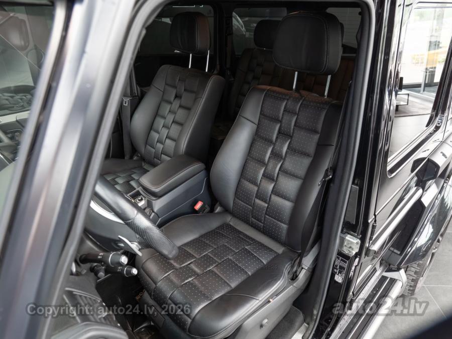 Melns Mercedes-Benz G-Class 2015 Tallina, ar dzinēja tilpumu 5.50 L un nobraukumu 25 tūkst. km par 95900 €, foto 7 vietnē AUTOMOTO.COM.LV
