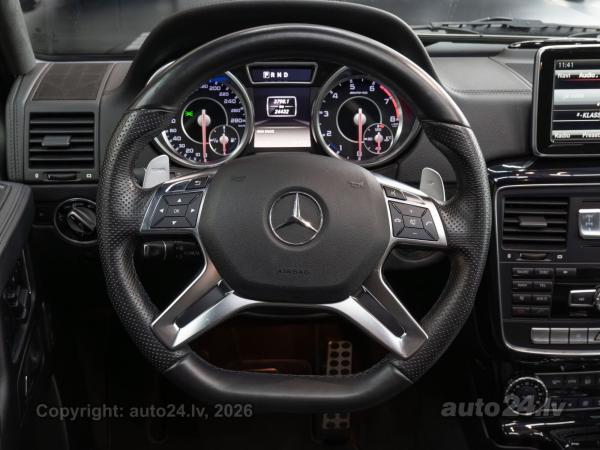 Melns Mercedes-Benz G-Class 2015 Tallina, ar dzinēja tilpumu 5.50 L un nobraukumu 25 tūkst. km par 95900 €, foto 7 vietnē AUTOMOTO.COM.LV