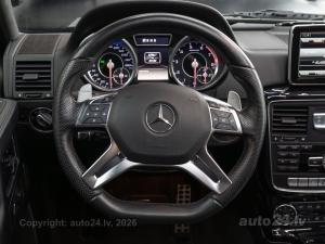 Melns Mercedes-Benz G-Class 2015 Tallina, ar dzinēja tilpumu 5.50 L un nobraukumu 25 tūkst. km par 95900 €, foto 8 vietnē AUTOMOTO.COM.LV
