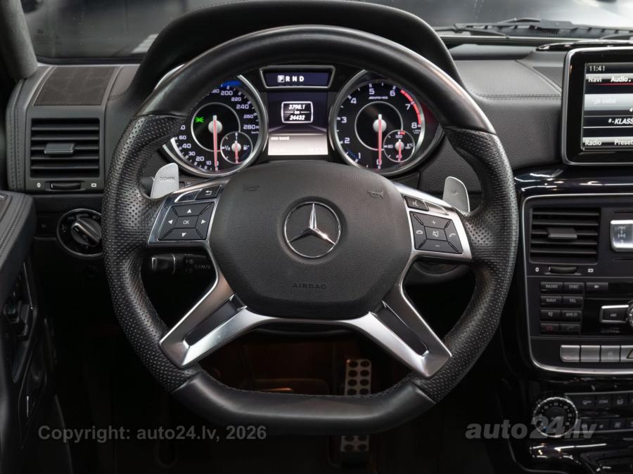 Melns Mercedes-Benz G-Class 2015 Tallina, ar dzinēja tilpumu 5.50 L un nobraukumu 25 tūkst. km par 95900 €, foto 8 vietnē AUTOMOTO.COM.LV