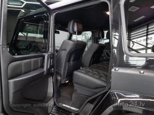 Melns Mercedes-Benz G-Class 2015 Tallina, ar dzinēja tilpumu 5.50 L un nobraukumu 25 tūkst. km par 95900 €, foto 14 vietnē AUTOMOTO.COM.LV