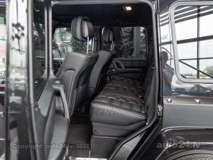 Melns Mercedes-Benz G-Class 2015 Tallina, ar dzinēja tilpumu 5.50 L un nobraukumu 25 tūkst. km par 95900 €, foto 15 vietnē AUTOMOTO.COM.LV