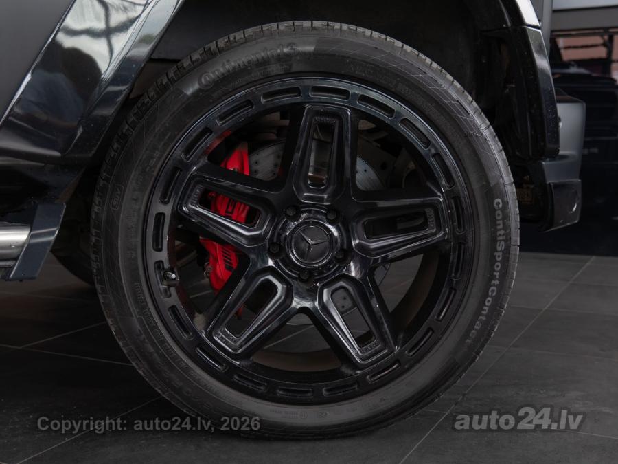 Melns Mercedes-Benz G-Class 2015 Tallina, ar dzinēja tilpumu 5.50 L un nobraukumu 25 tūkst. km par 95900 €, foto 16 vietnē AUTOMOTO.COM.LV