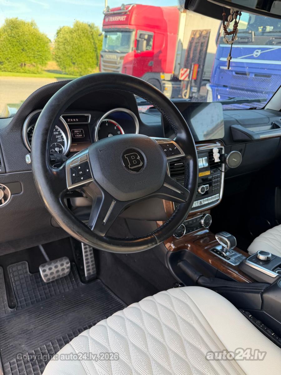 Melns Mercedes-Benz G-Class 2015 Tallina, ar dzinēja tilpumu 3.00 L un nobraukumu 176 tūkst. km par 69000 €, foto 11 vietnē AUTOMOTO.COM.LV
